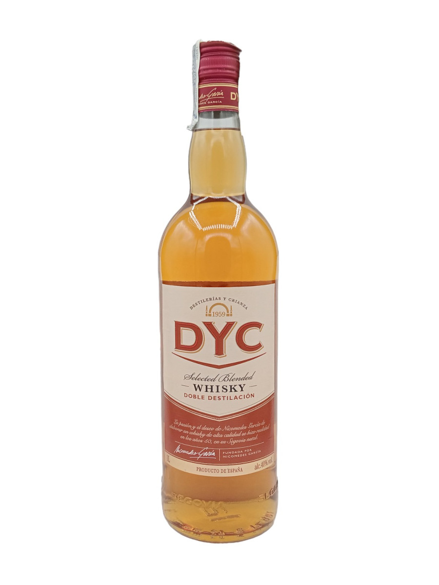【Comprar Whisky DYC 5 Años 1L - Etiqueta deteriorada 】 barato online🍷