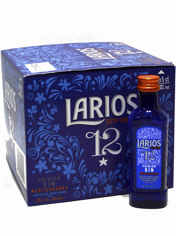 【Comprar Miniatura Ginebra Larios 12 Premium 5cl 】 barato online🍾