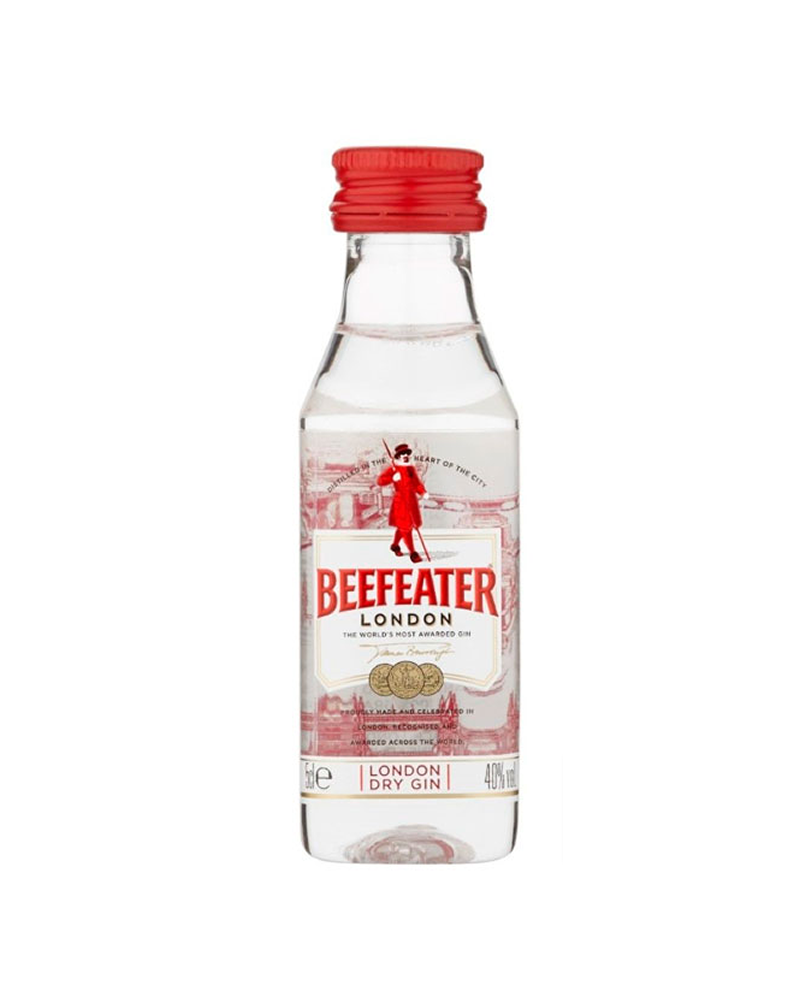【Comprar Miniatura Ginebra Beefeater 5cl (plástico) 】 barato online🍷