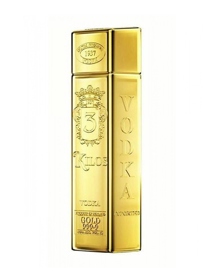 Comprar vodka 3 Kilos Gold | Vodka Premium en comprar-bebidas.com
